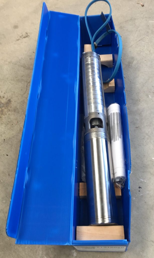 Grundfos bore pump - Virgin Bores