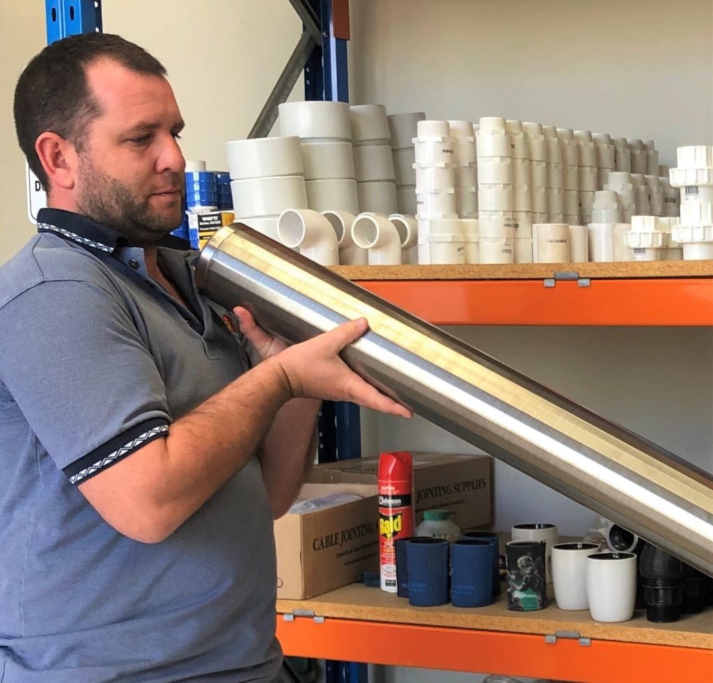 Stainless Steel Screens for Perth Bores - Virgin Bores